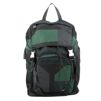 Prada Pre-owned Vintage Rucksack - - Pre-owned - Herren - Gr&uuml;n - ONE SIZE