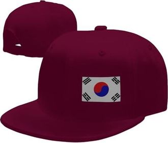 Generic Le Drapeau Sud-Cor&eacute;en Homme Femme Chapeaux Pare-Soleil R&eacute;glable Casquette De Baseball Protection Solaire Snapback Chapeau pour Hip Pop P&ecirc;che Adulte