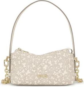 Tous Bolso KAOS Mini Lines Beige, Sac à Main Femme