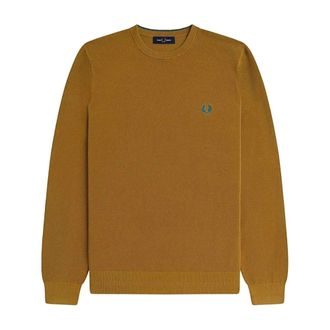Fred Perry Herren, Strickwaren, Braun, LGr&ouml;&szlig;e