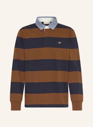 GANT Rugbyshirt braun