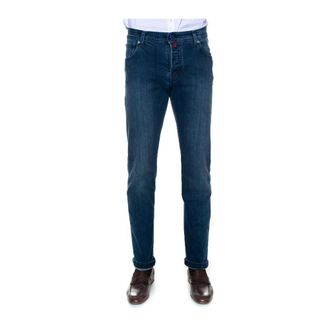 Kiton Stone Washed Slim-Fit Denim Jeans - - Jeans - Herren - Blau - W31