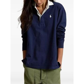 Ralph Lauren Oversize Cotton Rugby Shirt
