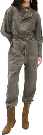 Isabel Marant Damen, Jumpsuits & Playsuits, Braun, XSGr&ouml;&szlig;e