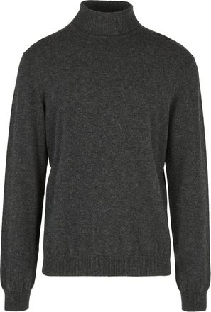 Bomboogie Homme, Pulls, Gris, Taille: 2XL Pull &agrave; col roul&eacute; en laine m&eacute;rinos