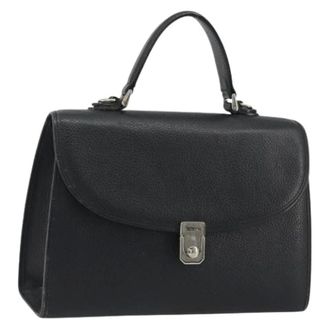 Burberry Sac &agrave; main vintage doccasion - Femme - Pre-owned - Noir - Taille: ONE Size