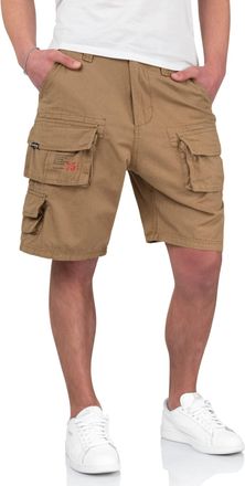 Surplus Herren Cargo Trooper Shorts, Beige, 5XL