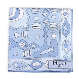 Pucci Femme, Accessoires, Bleu, Taille: ONE Size Carr&eacute; en soie imprim&eacute; Angoli