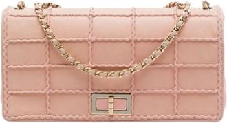 Chanel Pre-owned Classic Flap Crossbody - Femme - Pre-owned - Rose - Taille: ONE Size