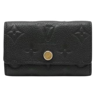 Louis Vuitton Pre-owned Monogram Empreinte Key Case - - Pre-owned - Damen - Schwarzk - ONE SIZE