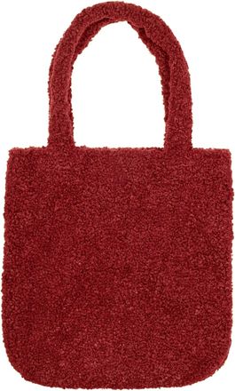 styleBREAKER Schultertasche Teddyfell Beuteltasche