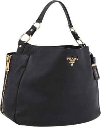 Prada Sac &agrave; main vintage Pre-owned - Femme - Pre-owned - Noir - Taille: ONE Size