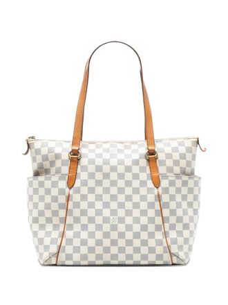 Louis Vuitton 2000 Damier Azur Totally MM tote bag - Wei&szlig;