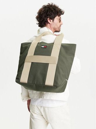 Tommy Jeans Tasche Retro Cool Tote AM0AM13278 Khakifarben