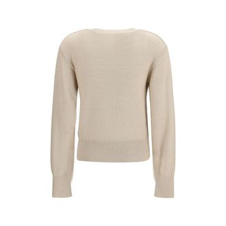 Burberry Womens Beige Polyester Sweatshirt Clothing