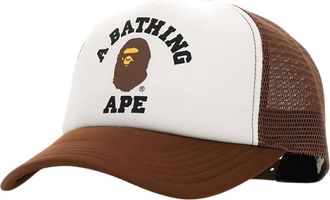 A Bathing Ape A Bathing APE - Casquette College Mesh - Homme - Accessoires - Brun - Taille: ONE Size