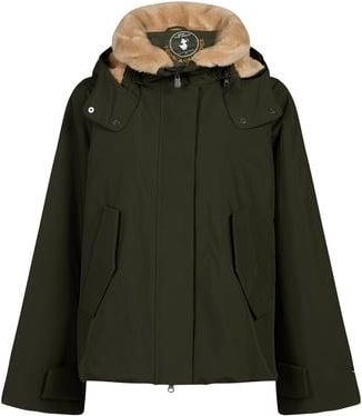Save The Duck Manteau ample &agrave; capuche amovible