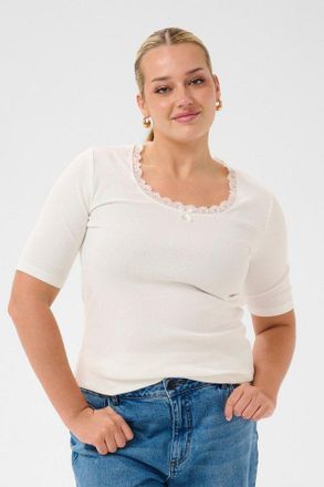 Kaffe Curve T-Shirt T-Shirt kurzarm KCbritt Gro&szlig;e Gr&ouml;&szlig;en