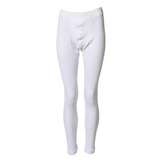 Dolce & Gabbana Damen, Hosen, Wei&szlig;, XLGr&ouml;&szlig;e