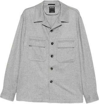 Ermenegildo Zegna Button-fastening Shirt Jacket