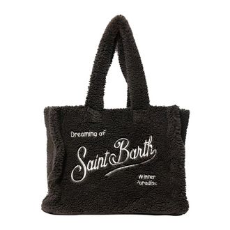 MC2 Saint Barth Femme, Sacs, Noir, Taille: ONE Size Colette Teddy Tote