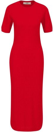 Fendi Damen Strickkleid FF LACE KNIT DRESS