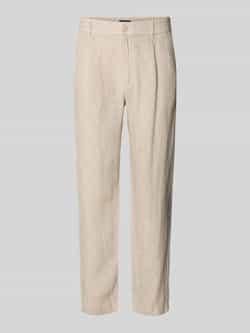 Mc Neal Tapered Fit Leinenhose mit Eingrifftaschen