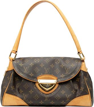 Louis Vuitton Hobo Bags - Monogram Beverly MM - Gr. unisize - in Braun - f&uuml;r Damen
