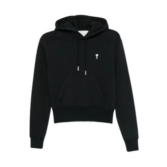 Ami Kontrast ADC Hoodie - - Sweatshirts & Hoodies - Herren - Schwarzk - S