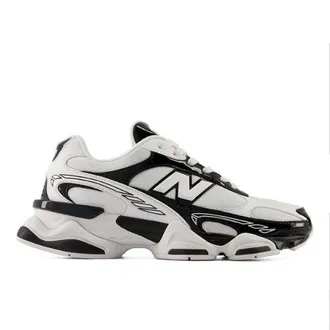 New Balance Unisexe 9060R en Noir/Blanc, Cuir, Taille 37.5