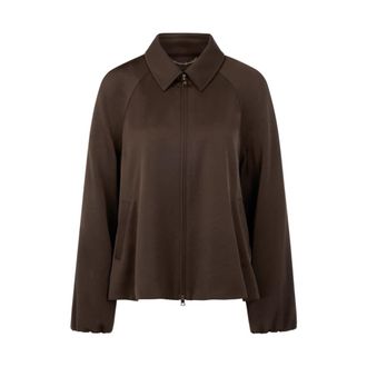 Marc Cain Flie&szlig;ende Jacke - - Jackets - Damen - Braun - M