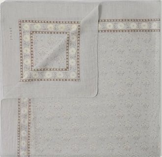 SOEUR FOULARD CLASSIQUE COTON GRIS