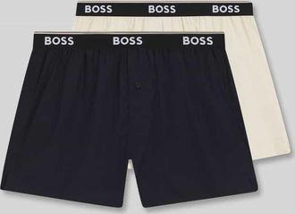 HUGO BOSS Loose Fit Boxershorts im 2er-Pack Modell 2P BOXER SHORTS EW