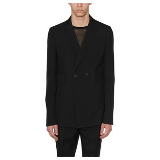 SAPIO Leichte Wolljacke - - Jackets - Herren - Schwarzk - XL