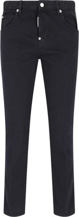 Dsquared2 Straight Leg Jeans - Schwarz