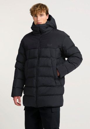 Jack Wolfskin Winterjacke ICY HOLLOW HOODED JKT M mit Futter und Wattierung aus Polyester, Winterjacke, phantom