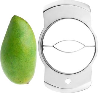 Generic MANGO Peeler & Slicer - Mango-Cutter aus Edelstahl und Grabenentfernungswerkzeug | Easy Fruit Teiler zur schnellen Zubereitung von Mangos | Scharfe un