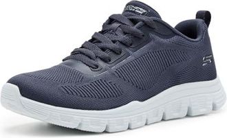 Skechers Confortable Y Ligera Zapatilla Femme Bobs Lite Tejido Bleu Talla Numeric_38
