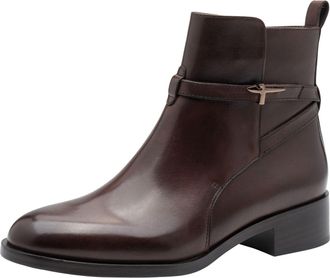 Tamaris Ankle Boots Tamaris Women Boots Glattleder braun