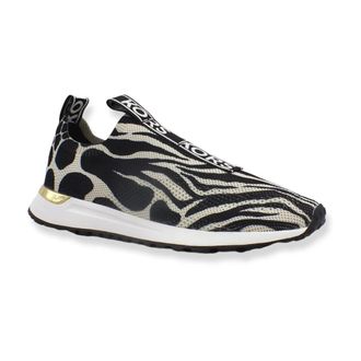 Michael Kors Bodie Logo Tape Printed Mesh Slip-On Trainer - - Shoes - Damen - Mehrfarbig - 38 1/2 EU