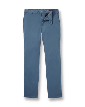 CHARLES TYRWHITT Vorgewaschene Chino - Airforceblau
