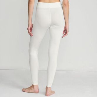 Lands End Lange Unterhose THERMASKIN, Damen, Gr&ouml;&szlig;e:36-38 regular, Wei&szlig;, Polyester-Mischung, by Lands End