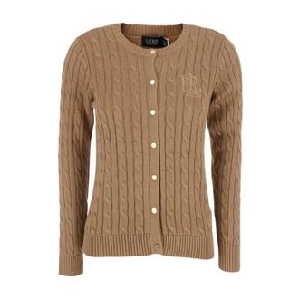 Ralph Lauren Damen, Strickwaren, Beige, SGr&ouml;&szlig;e