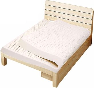 Generic 100% Naturlatex Organisch Atmungsaktive Und Bequeme Matratze, Dick 5 cm / 7,5 cm / 10 cm Langlebig Und Nicht Leicht Zu Kollabieren,5cm,90x190cm(35x75i