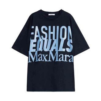 Max Mara T-Shirt - - Tops - Damen - Blau - S