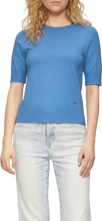 s.Oliver Kurz&auml;rmeliger Strickpullover aus Viskosemix