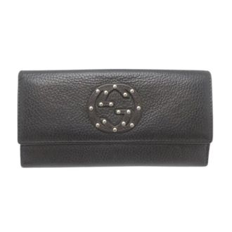 Gucci Portefeuille Long Pre-owned (bi-pli) - Femme - Pre-owned - Noir - Taille: ONE Size