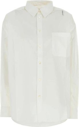 Marni Chemise en popeline de coton - Femme - Blouses et Chemises - Blanc - Taille: 36 FR
