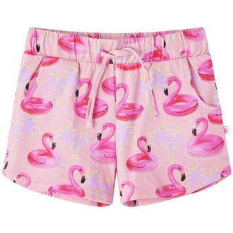 vidaXL Vidaxl - Kindershorts mit Kordelzug Flamingo-Schwimmring Hellrosa 92 39457