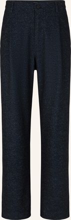Strellson Bundfaltenhose Ludo blau